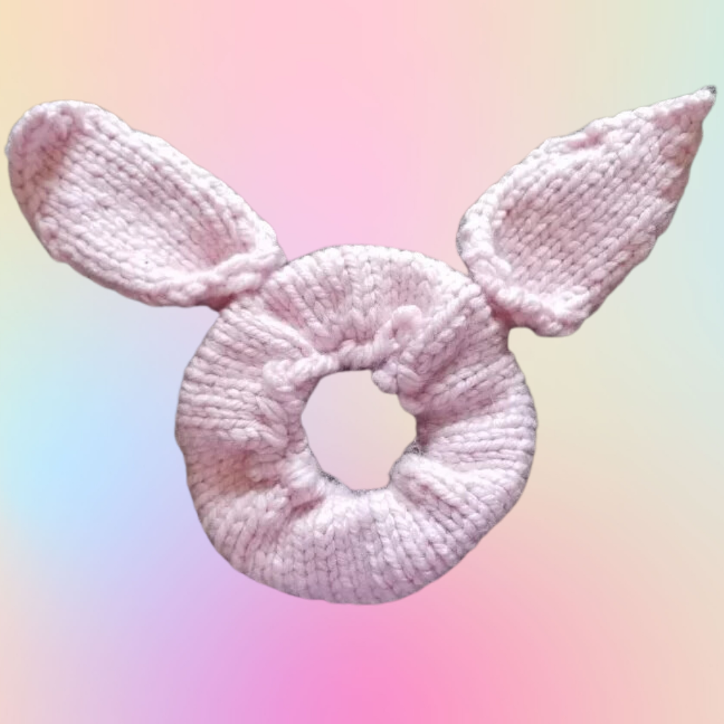Free Bunny Love Scrunchie | Craftopia Collective